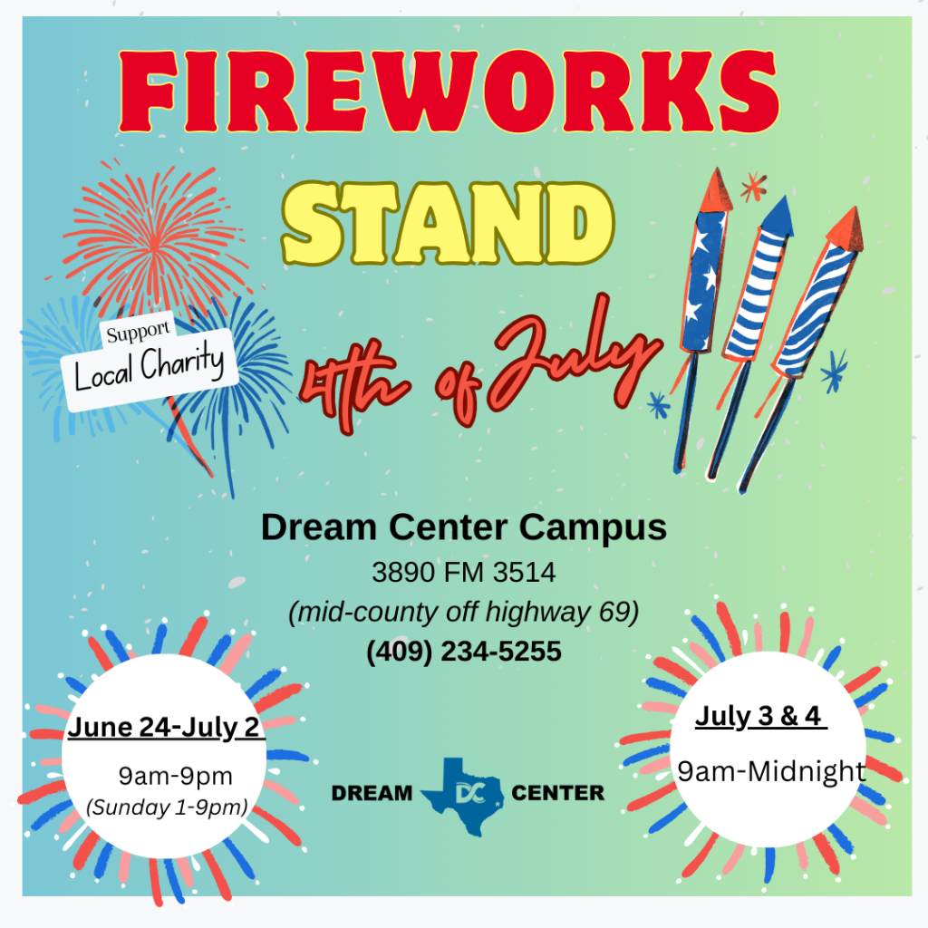 Firework Stand – Dream Center of Southeast Texas